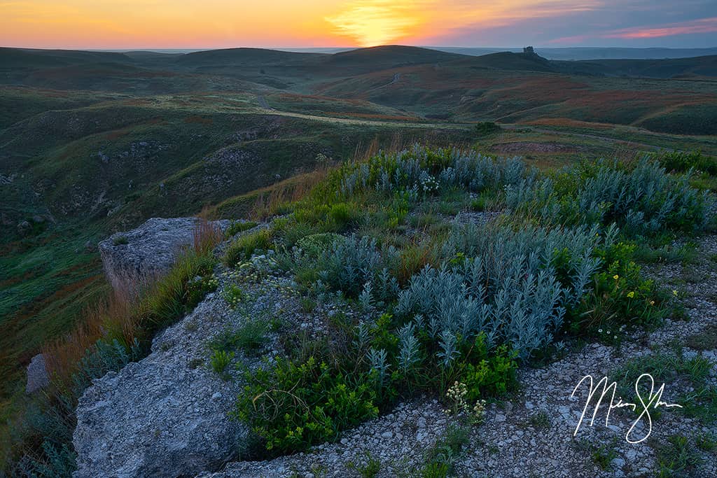 Big Basin Sunrise | Big Basin, Ashland, Kansas | Mickey Shannon Photography