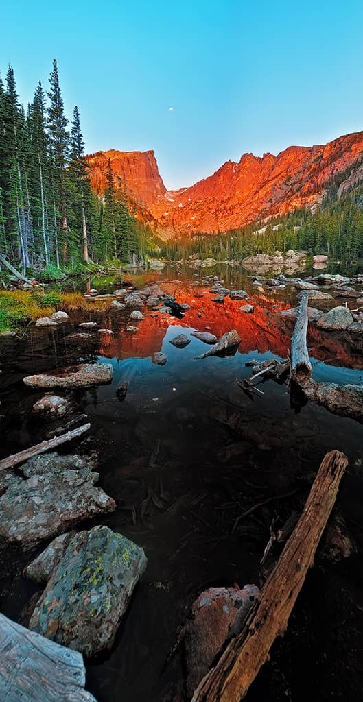 Dream Lake Sunrise | Dream Lake, Rocky Mountain National Park, near ...