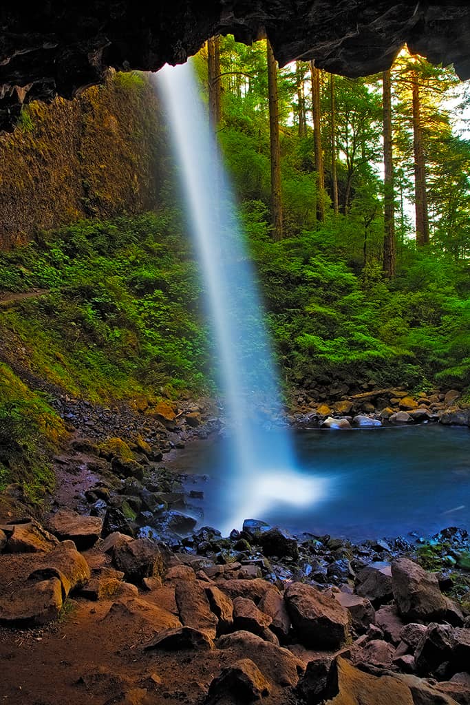 Horsetail Falls Vertical | Horsetail Falls, Columbia River Gorge ...