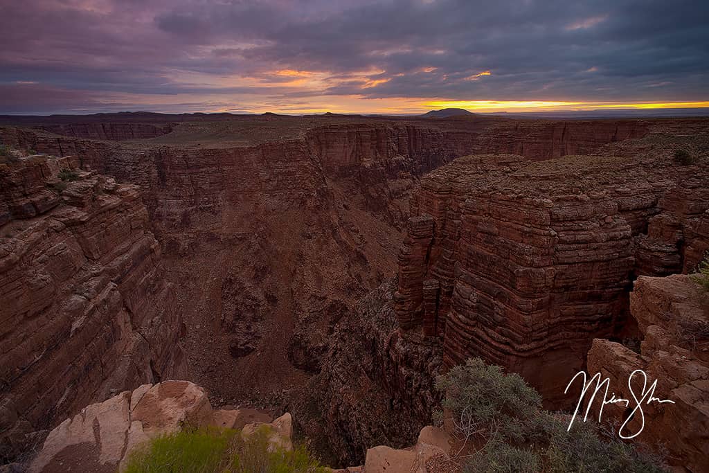 Little Colorado River Canyon Sunrise | Grand Canyon, Arizona | Mickey ...