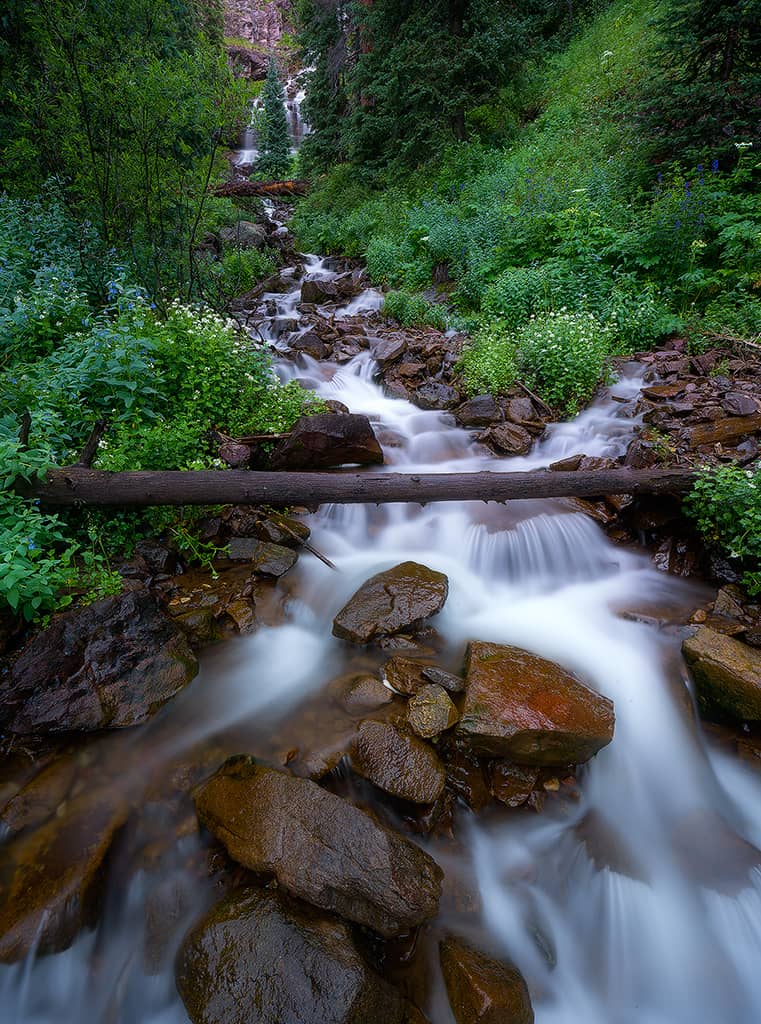 Lower Ice Lakes Basin Falls | Ice Lakes Basin, Colorado | Mickey ...