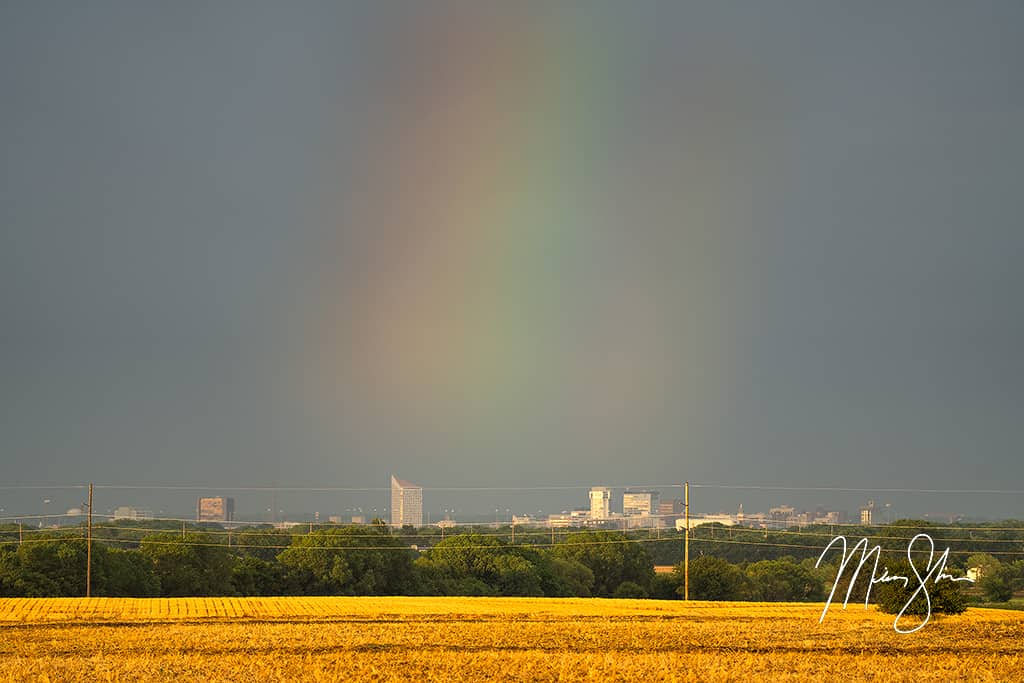 Rainbow Over Wichita | Wichita, Kansas | Mickey Shannon Photography