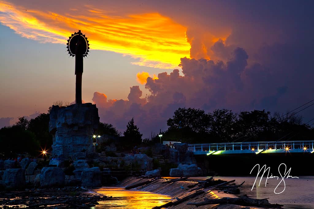 Stormy Wichita Sunset | Wichita, Kansas | Mickey Shannon Photography