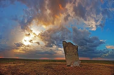 Iconic Kansas | Teter Rock, Flint Hills near Cassoday, Kansas | Mickey ...
