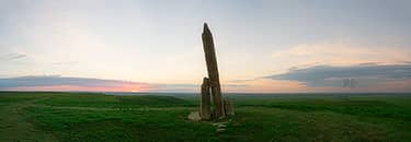 Teter Rock Sunrise Panorama | The Flint Hills, Kansas | Mickey Shannon ...