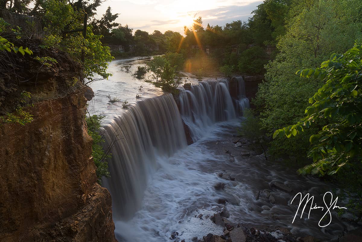 Kansas Waterfalls Photography | Mickey Shannon Photography