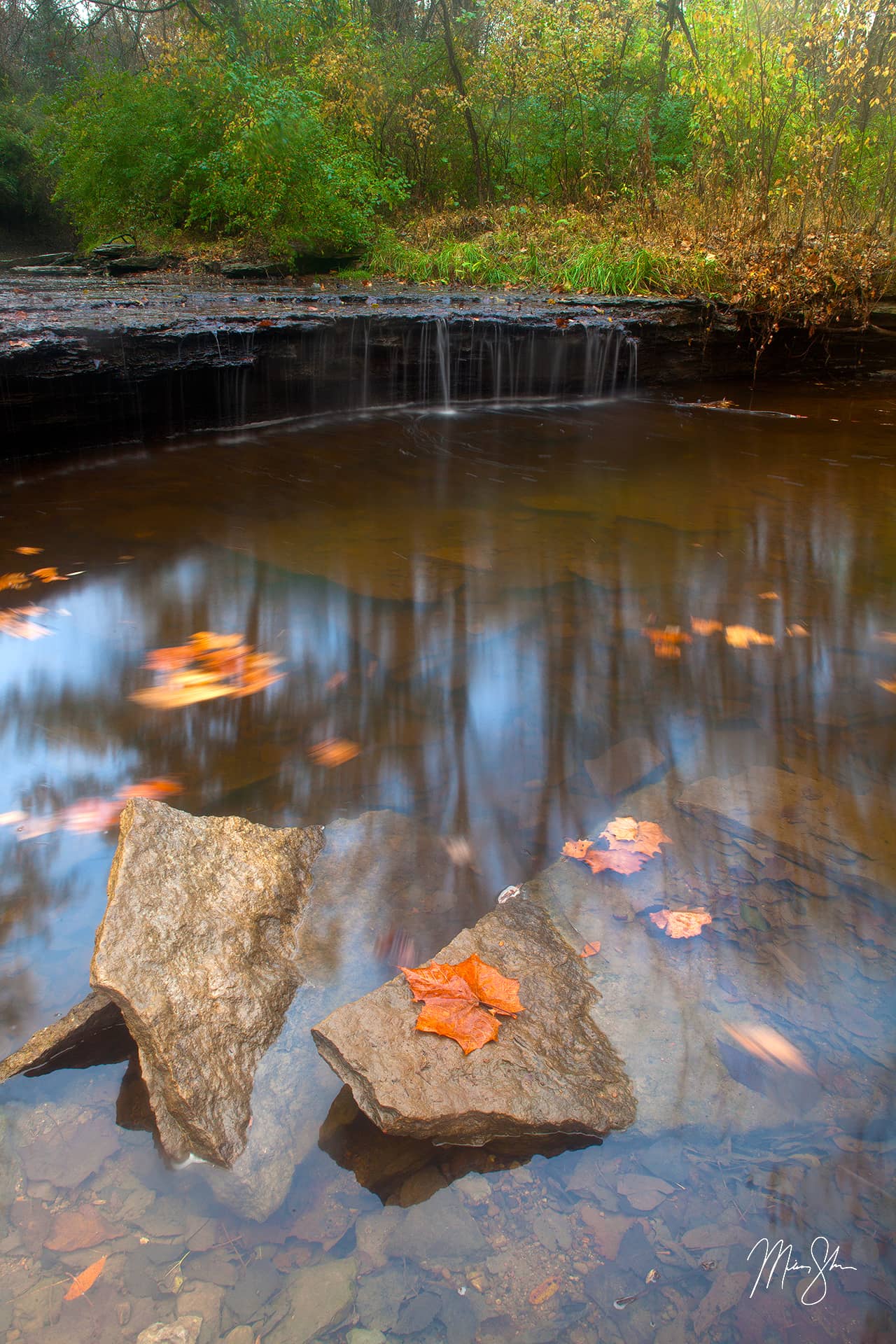 Angel Falls Autumn | Lansing, KS | Mickey Shannon Photography