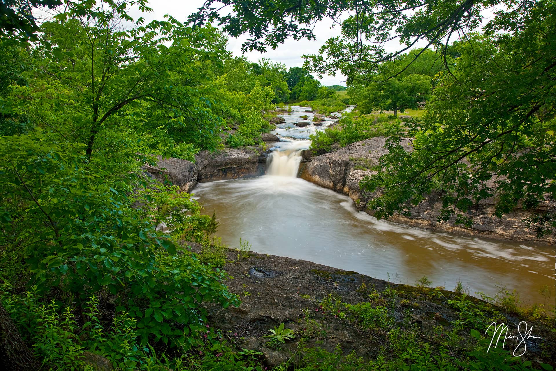 Kansas Waterfalls | Mickey Shannon Photography