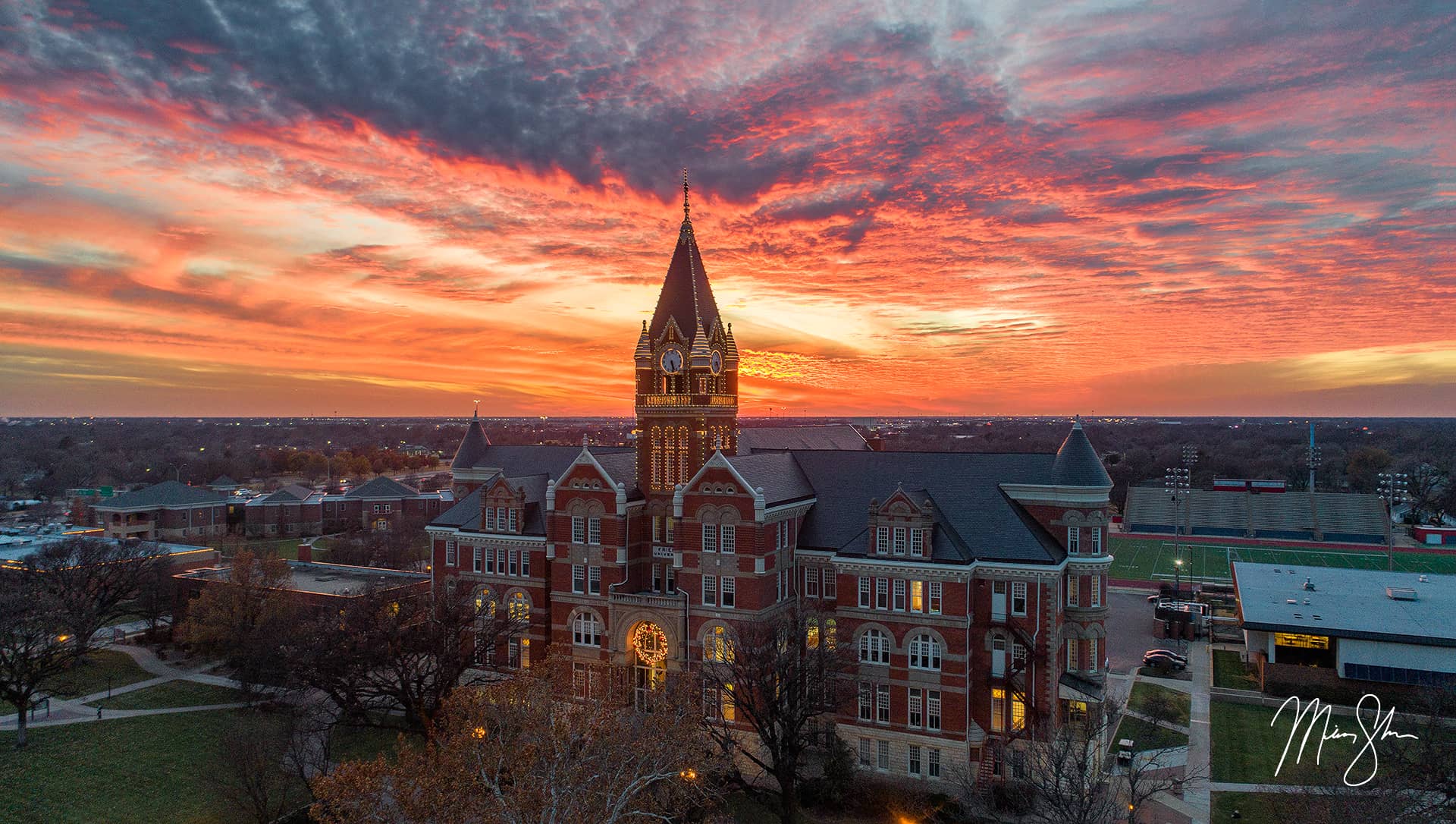 Friends University Sunset Lights | Friends University, Wichita, KS ...