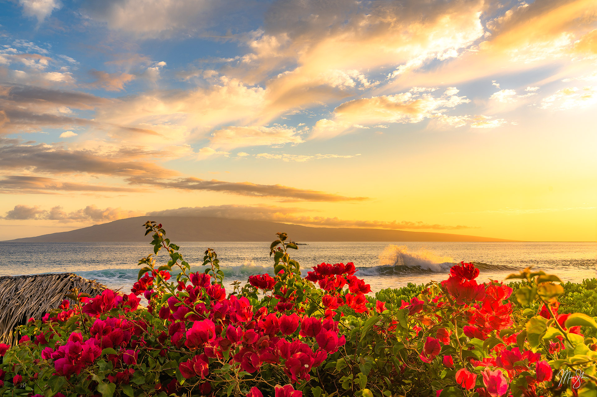 Kaanapali Glow | Kaanapali Beach, Maui, Hawaii | Mickey Shannon Photography