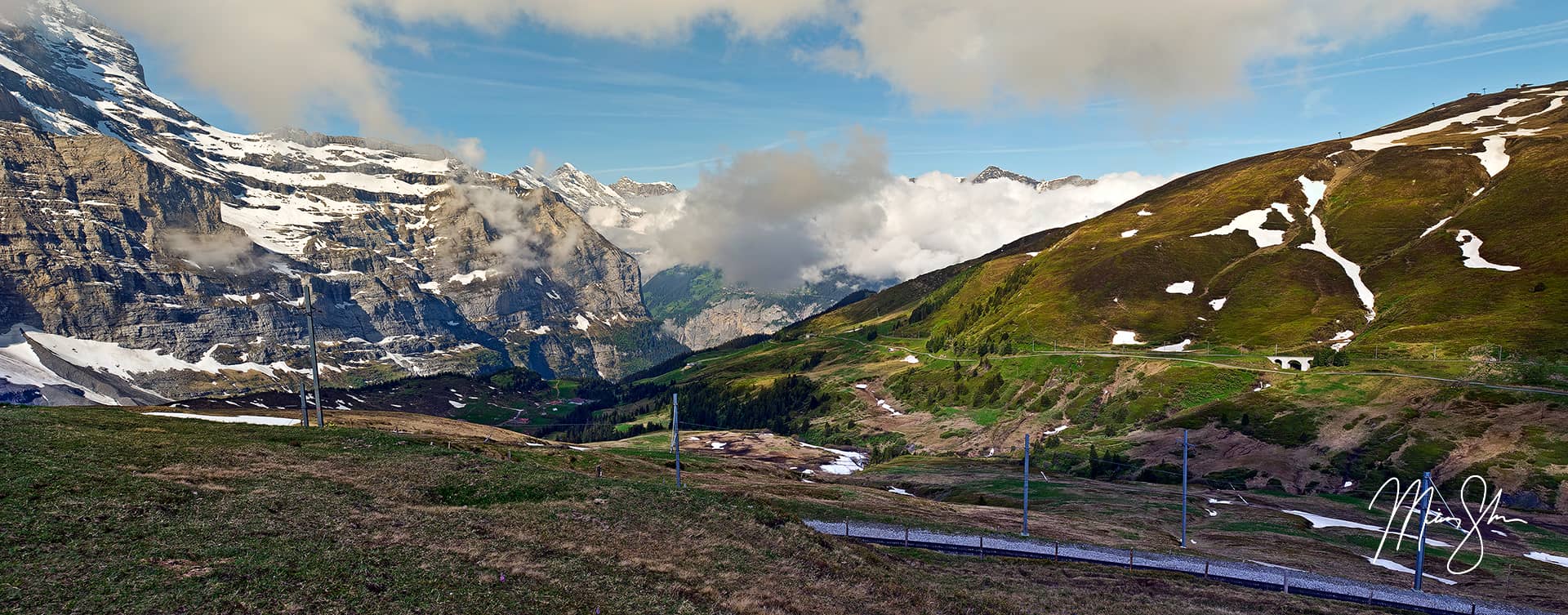 Kleine Scheidegg View | Kleine Scheidegg, Switzerland | Mickey Shannon ...