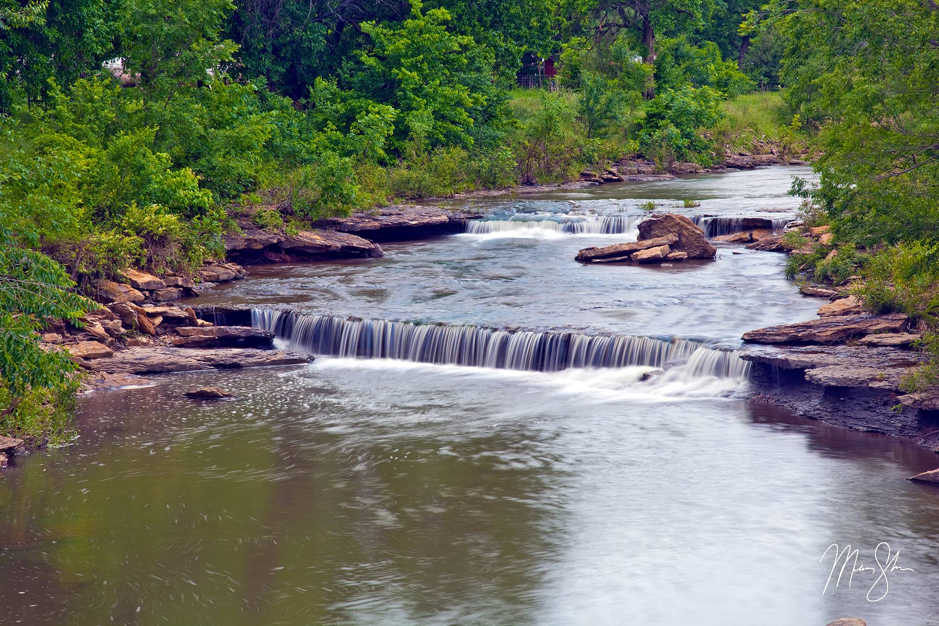 Little Biddle Falls | Moline, Kansas | Mickey Shannon Photography