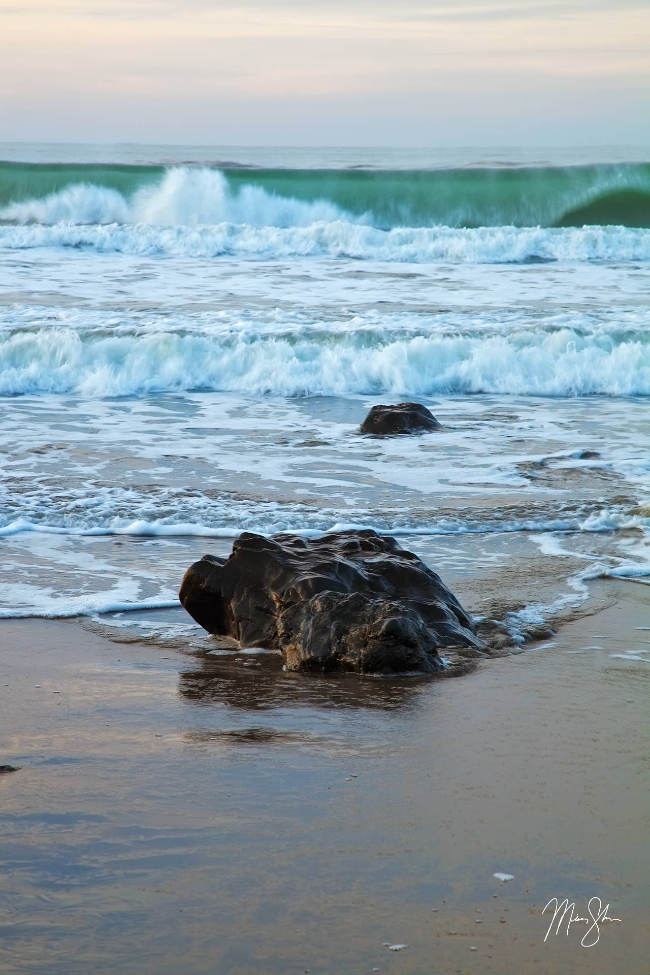 Rolling Waves | San Simeon, California | Mickey Shannon Photography