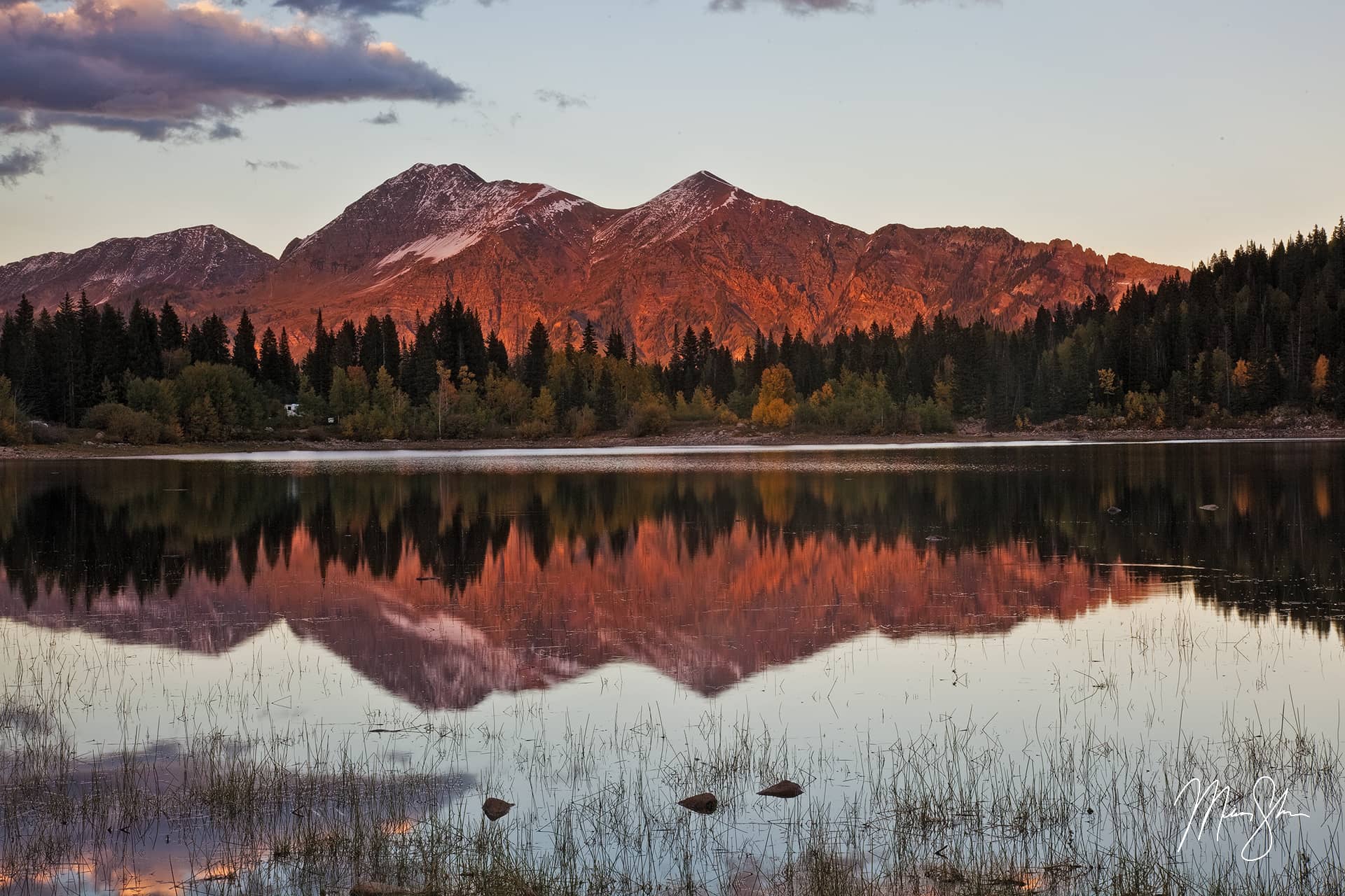Ruby Range Sunset at Lost Lake Slough | Lost Lake Slough, Colorado ...