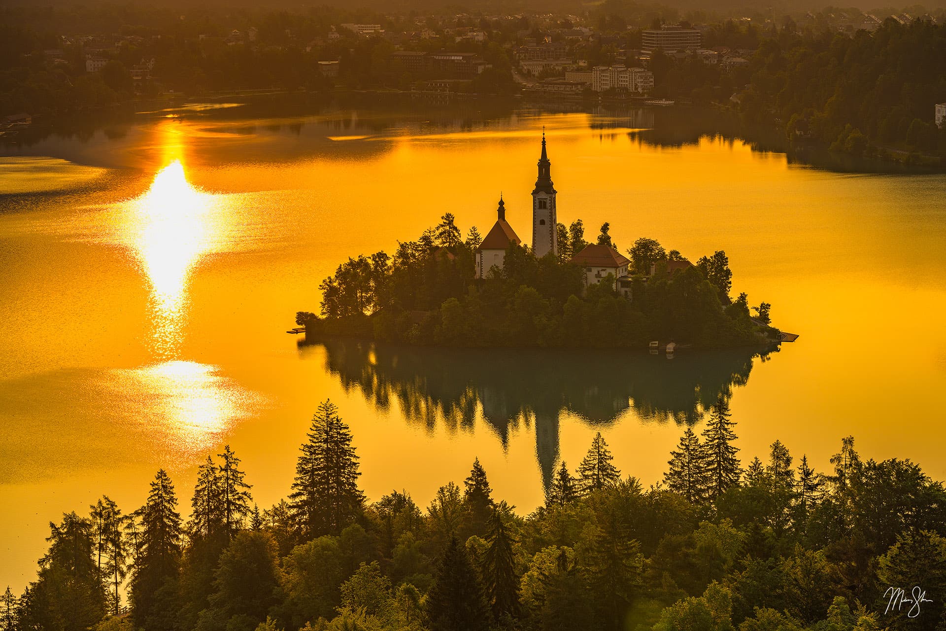 Shimmer | Lake Bled, Slovenia | Mickey Shannon Photography