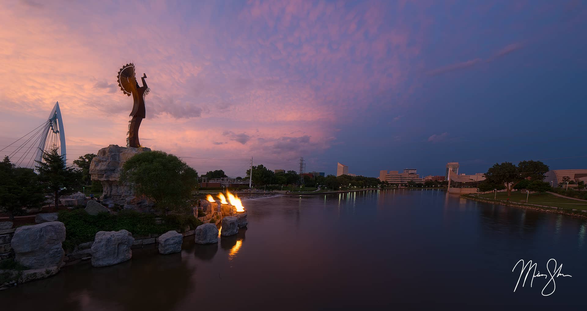 This is Wichita | The Keeper of the Plains, Wichita, Kansas | Mickey ...